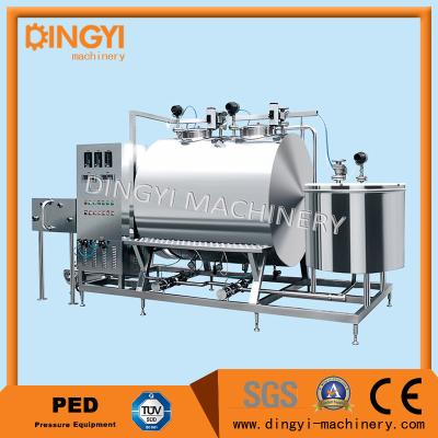 Cina touch screen Contorl dello specchio del sistema di pulizia di 100-2000L CIP/della superficie polacco della macchia in vendita