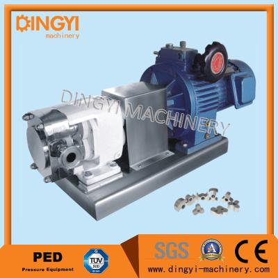Cina Acciaio inossidabile rotatorio sanitario 316L della pompa 0.75-7.5kw del lobo ZZP-6 con l'invertitore in vendita