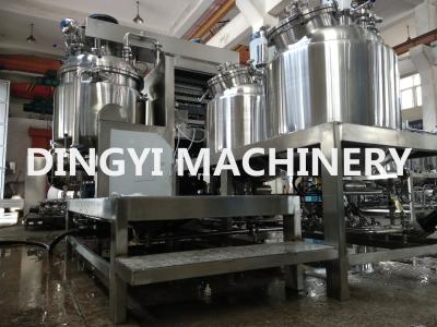 Cina Miscelatore industriale di vuoto dell'emulsione di grasso, controllo di grande viscosità 220V/380V del miscelatore HMI in vendita
