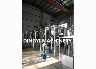 Cina Operazione d'emulsione di sicurezza del motore del riscaldamento di vapore del miscelatore di vuoto crema 18.5Kw in vendita