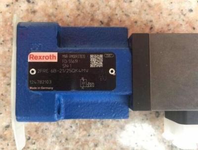Κίνα Ανάλογη βαλβίδα ελέγχου ροής R900937870 2FRE6B-2X/25QK4MV 2FRE6B-21/25QK4MV προς πώληση
