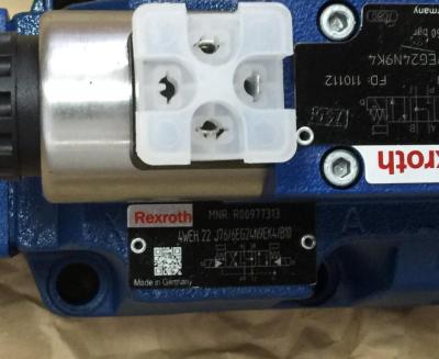 Κίνα R900977313 4 WEH 22 J 7 Π.Χ. 24N9EK4/B10 Χ/6 4 WEH 22 κατευθυντική βαλβίδα 76/6 στροφίων J Π.Χ. 24N9EK4/B10 με την ηλεκτρουδραυλική ώθηση προς πώληση