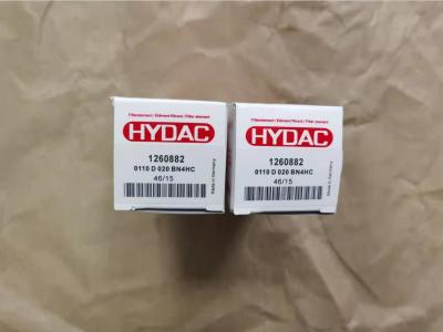 Κίνα Hydac 1260882 στοιχείο φίλτρων πίεσης 0110D020ON προς πώληση