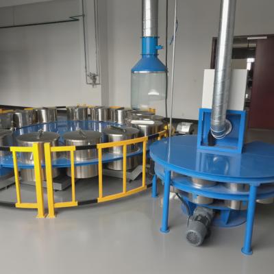 China Customized Rubber Mixing Kneader Machine Semi Auto Weighing And Batching System for sale