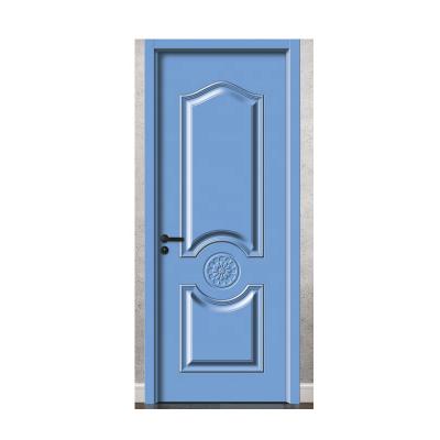 China Factory Wholesale Popular Solid Wooden Door Bedroom Interior Wood Door for Houses Interior Wooden Doors for sale