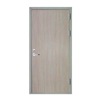China Interior Commercial Residential Design Rated Wood Door Steel Exit Proof Fire Door Office Building School for House for sale