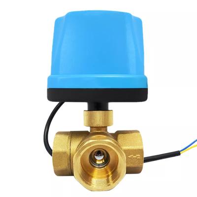 China De Klep van de de Solenoïdebol van DC24V 12V AC110V 220V, de Solenoïdeklep 12v van het 3 Manierwater Te koop