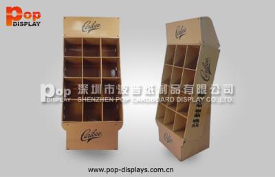 Cina Banchi di mostra del cartone dell'ala di potere di Brown con la tasca quadrata 9 per il taccuino in vendita