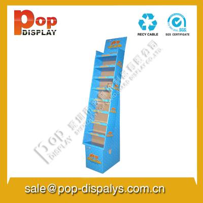 中国 環境に優しい Foldable ボール紙のフロア・ディスプレイは店を意味します 販売のため