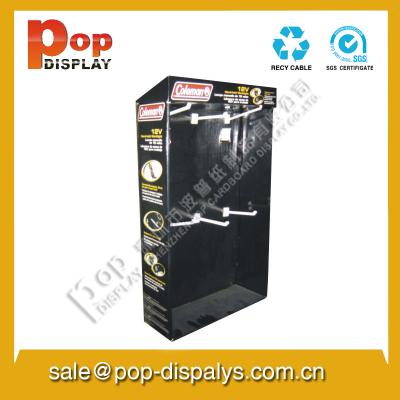 China De Stal van de Vertoningstribunes van de golfkartonhaak met Vernisdeklaag Te koop