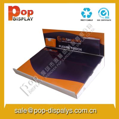 China Golfdocument de Vertoningstribunes van de Kartonpen voor Teller Te koop