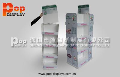 Cina banchi di mostra del cartone di Multi-angolo su ordinazione per la promozione 7.Up in deposito/negozio in vendita