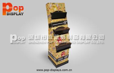Cina Esposizione di schiocco ondulata posizione con gli scaffali stabili per la promozione del fagiolo del cioccolato di m. & di m. in vendita
