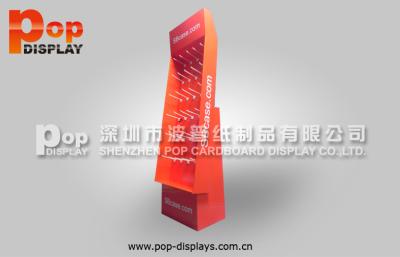 Cina Ricicli i banchi di mostra del cartone del gancio, scaffale di esposizione di plastica di Pegable in vendita