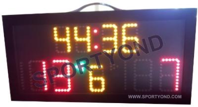 China Fabricante llevado de la cuenta del marcador del tablero del marcador del netball que anota en venta