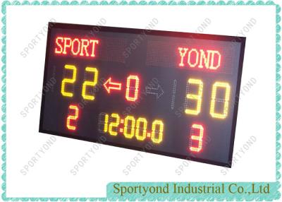 China Marcador del baloncesto de la universidad con el contador de tiempo que anota digital electrónico en venta