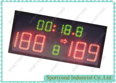 China Marcador electrónico del baloncesto de la buena calidad LED con la consola inalámbrica del RF en venta