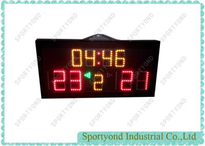 China El marcador portátil de Futsal con 5 interiores jugador-echó a un lado los tableros de la cuenta del LED en venta