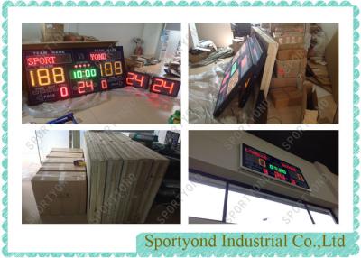 China Wall Mounting Basketball Electronic Scoreboard For Sport Match Battle en venta