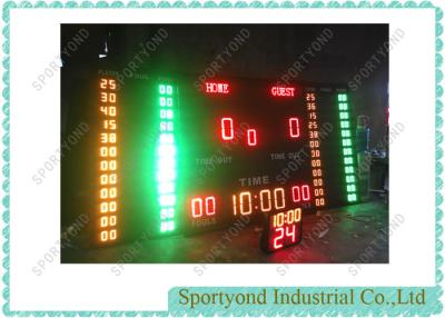 China Individual Player Electronic Basketball Scoreboard , Portable Shot Clocks for Basketball en venta