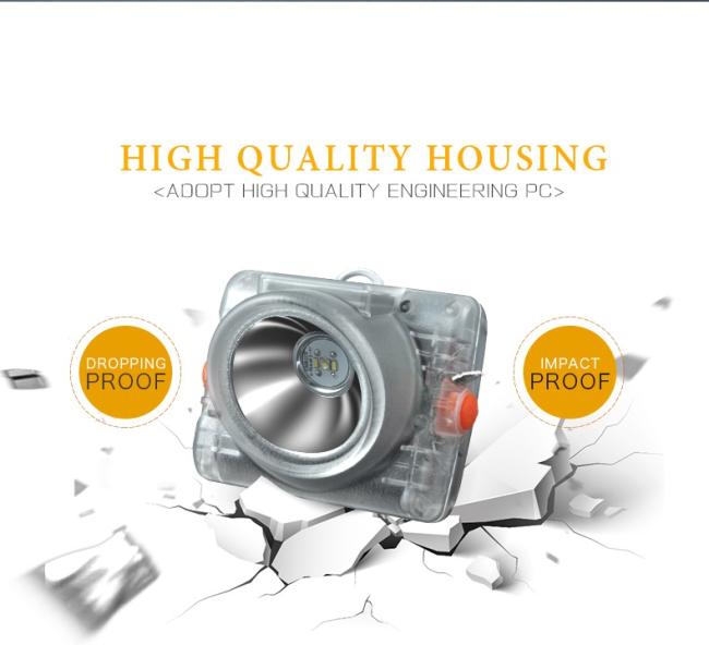 ATEX Approved OLED Cordless Wireless Inductive Charging System Miner Lamp Mining Headlamp Underground Cap Lamp Mining Cap Lamp