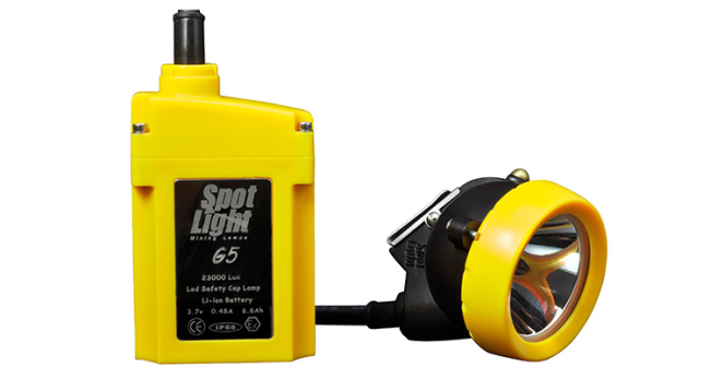 LED Miner Head Lamp technical diagram