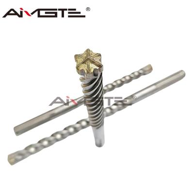 China Drill Bit Sds Max Electric Cross Type Alloy Sds Plus Drill Bit for Masonry Concrete Drilling for sale