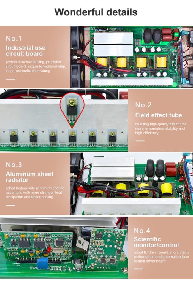 1500w pure sine wave inverter circuit board