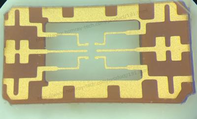 China Au-Au Bonding Hollow Cu Package Substrate Manufacturer Quartz Tuning Fork Gyro for sale