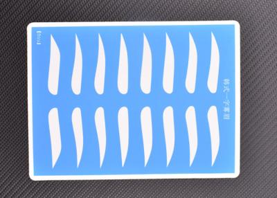 Cina prodotti di bellezza blu dell'OEM di 3D Rubbe per la pelle di addestramento di UGP di Microblading dell'eye-liner del sopracciglio in vendita