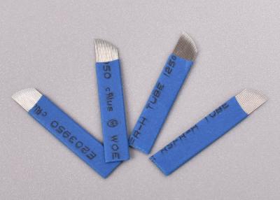 China Las agujas estéril del tatuaje de la cubierta plástica venden al por mayor la aguja del tatuaje de la ceja  en venta