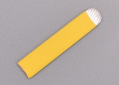 Κίνα Μίας χρήσης αποστειρωμένες βελόνες 18 U Microblading δερματοστιξιών για τη γραμμή σχεδίων φρυδιών προς πώληση