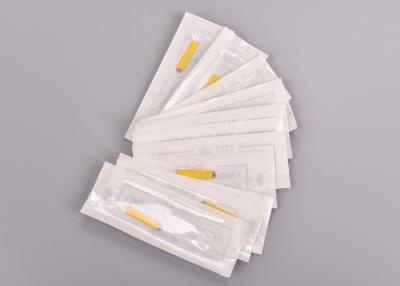 Κίνα Μίας χρήσης αποστειρωμένες βελόνες 18 U Microblading δερματοστιξιών για τη γραμμή σχεδίων φρυδιών προς πώληση