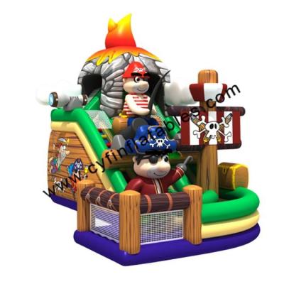 Китай Commercial PVC Inflatable Jumping Bouncer Castle with Slide Inflatable Bounce House Combo for Kids продается