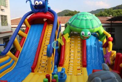 Китай Commercial PVC Inflatable Bounce House Inflatable Bouncy Castle With Slide Combo For Sale продается
