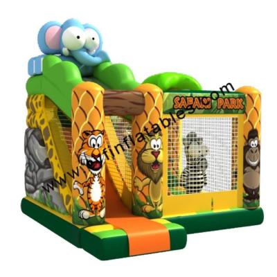 Китай Commercial Kids Playground Inflatable Bouncy Slide Combo Bounce House PVC Bouncer Jumping Castle продается