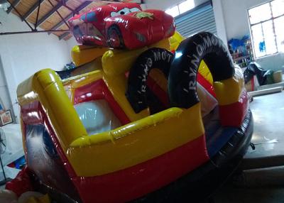 Cina Scorrevole di salto dei buttafuori dell'automobile gonfiato aria combinata gonfiabile dei buttafuori del campo da giuoco del bambino in vendita