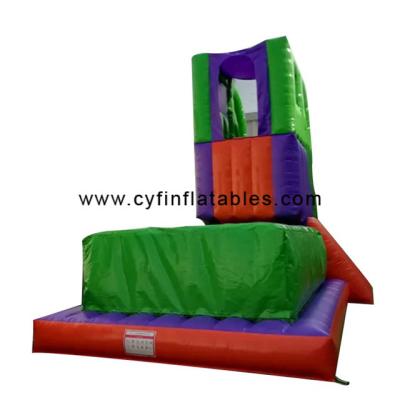 Cina 7 × 6M gonfiato giochi divertenti Blow Up Jump Bag per quadrati in vendita
