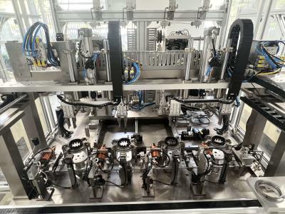 China 220V Automatic Fan Winding Machine Four Station Bldc Ceiling Fan Winding Machine for sale