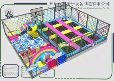 Cina Parco all'aperto di tema di salto Skypods del campo da giuoco del trampolino di zona in vendita
