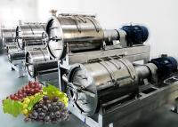 High Juice Yeild Grape Juice Processing Line Easy Operation 1 - 20T/H Capacity