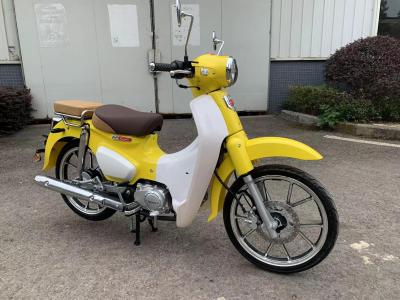 중국 50cc 110cc 슈퍼 큐브 오토바이 고성능 오토바이 스쿠터 가솔린 디스크 앞 브레이크 빨간색 판매용