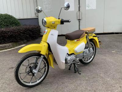 중국 50cc 110cc 슈퍼 큐브 오토바이 고성능 오토바이 스쿠터 가솔린 디스크 앞 브레이크 빨간색 판매용