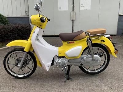 중국 50cc 110cc 슈퍼 큐브 오토바이 고성능 오토바이 스쿠터 가솔린 디스크 앞 브레이크 빨간색 판매용