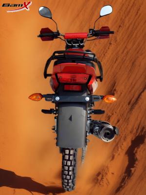 중국 8000rpm 7.1kw 125cc 듀얼 스포츠 오토바이 스플래시 150 핸드 바 보호 디스크 브레이크 판매용