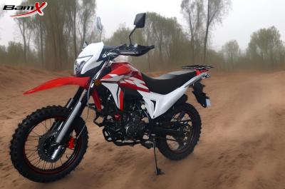 Cina Motore sportbike da 250cc per adulti Doppio freno a disco frontale Enduro Benzina Nero Colore Aria raffreddamento motocicli fuoristrada in vendita