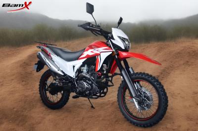 Cina Motore sportbike da 250cc per adulti Doppio freno a disco frontale Enduro Benzina Nero Colore Aria raffreddamento motocicli fuoristrada in vendita