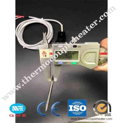 中国 鋭いポイントとのステンレス鋼RTDの温度検出器PT100様式 販売のため