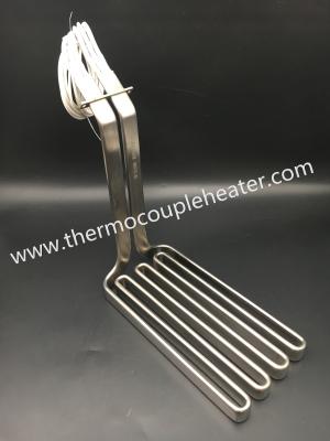 China High Power Custom Flat Shape Tubular Heater For Deep Fryer for sale