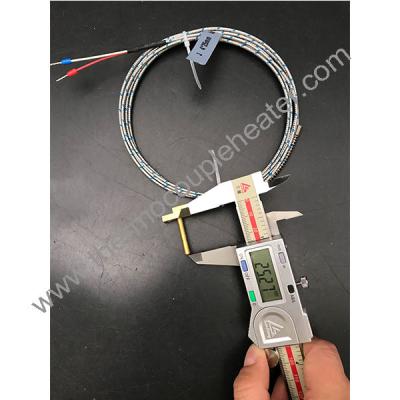 中国 タイプK/J 温度センサー 熱対 4x12mm と 4x25mm 販売のため